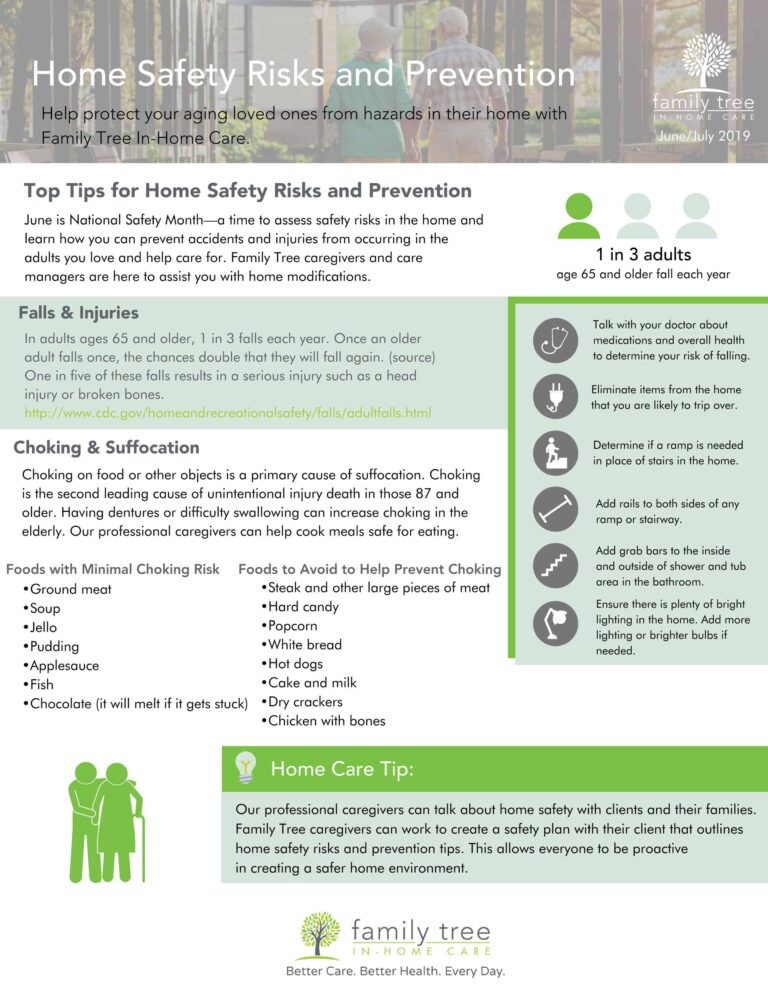 Home Safety Risks and Prevention with Family Tree In-Home Care | Family ...